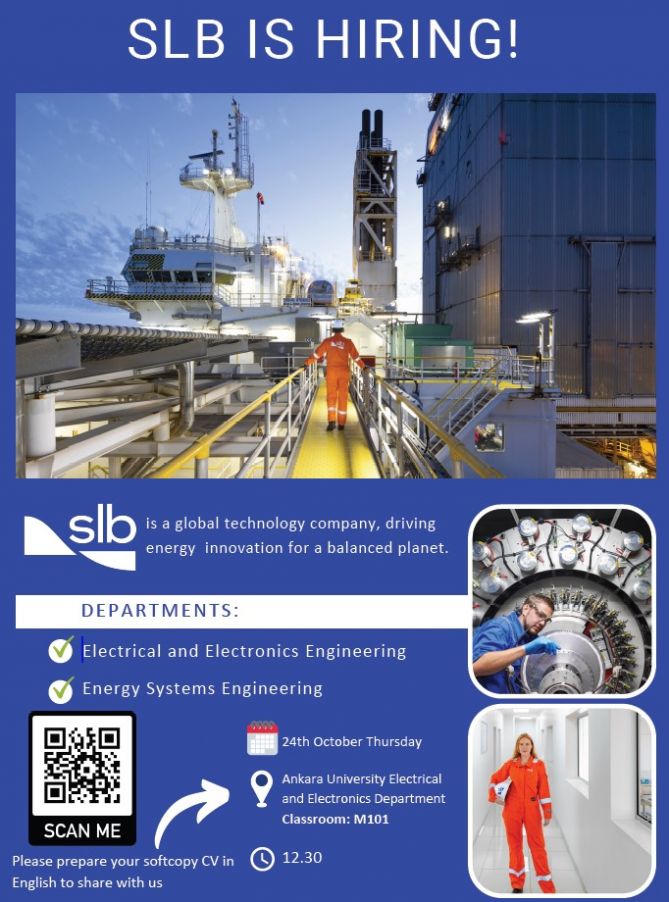 SLB Firması Tanıtımı – Staj ve İş İmkanları / SLB Company Introduction ...